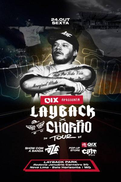 Layback Chorão Tour em BH, homenageia Charlie Brown Jr.