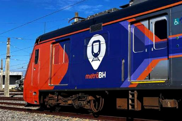 Expansão do Metrô de BH é anunciada para começar em 2024